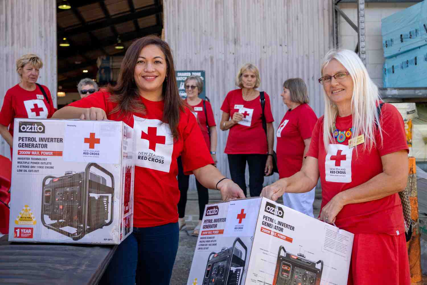 Delivering generators in the Far North | New Zealand Red Cross